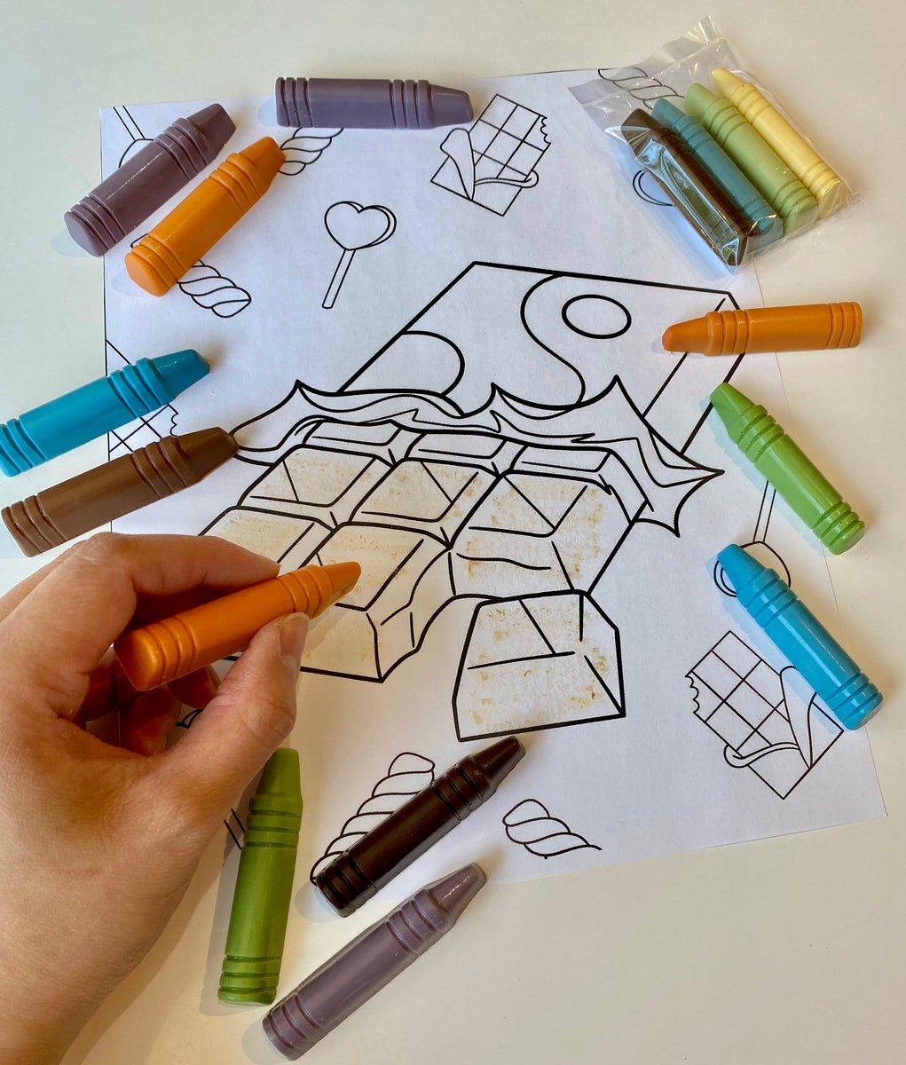 Chocolate Crayons – The Chocolateria